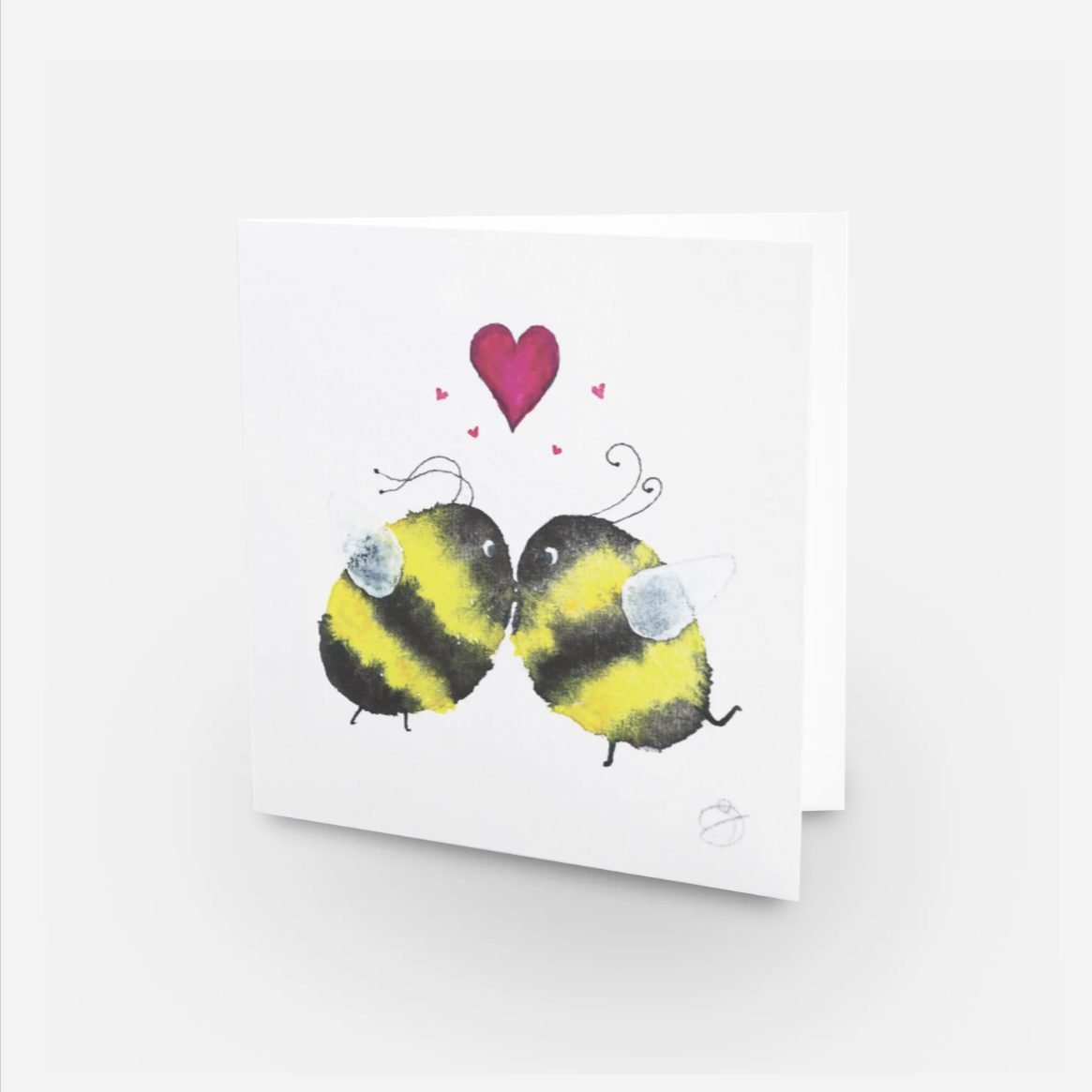 'Bee Mine' - Greeting Card